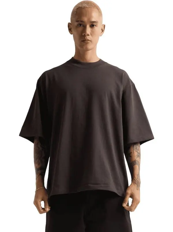SHAKA WEAR Heavyweight Oversize Tee - Off Black