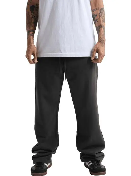 SHAKA WEAR Garment Dye Straight Leg Sweatpants - Shadow