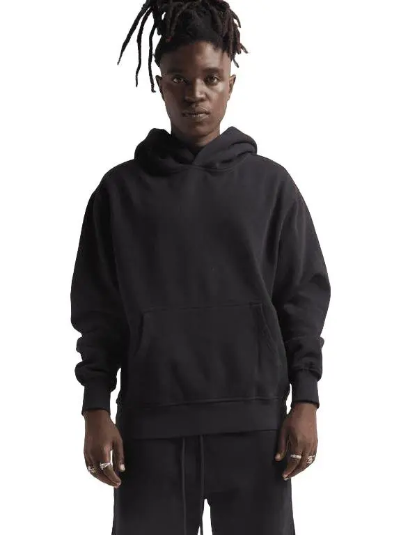 SHAKA WEAR Heavyweight Garment Dye Hoodie - Black