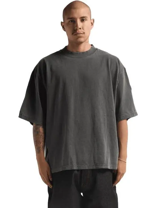 SHAKA WEAR Garment Dye Drop Shoulder Oversize Tee - Shadow