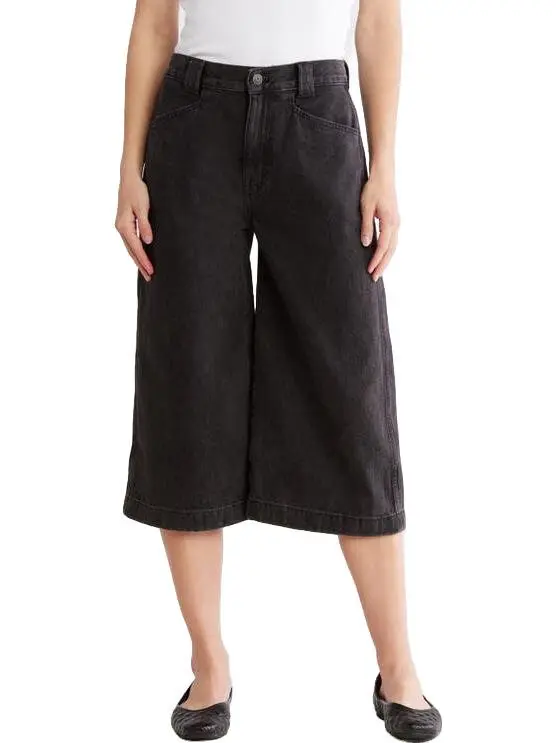 Madewell Denim Culottes - Johnston Wash