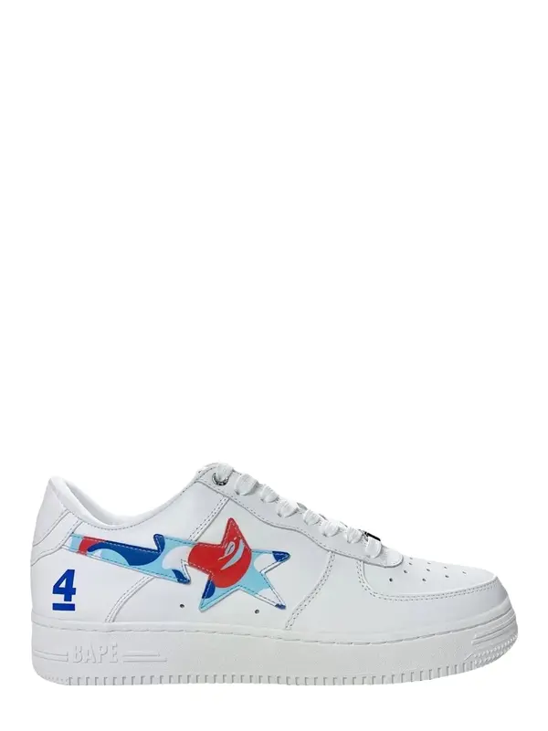 BAPE Bapesta 'paris 4th Anniversary' Sneakers - White
