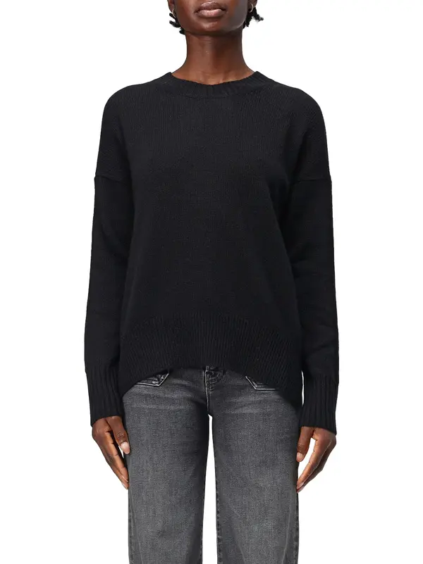 ALLUDE Pullover Sweater - Black