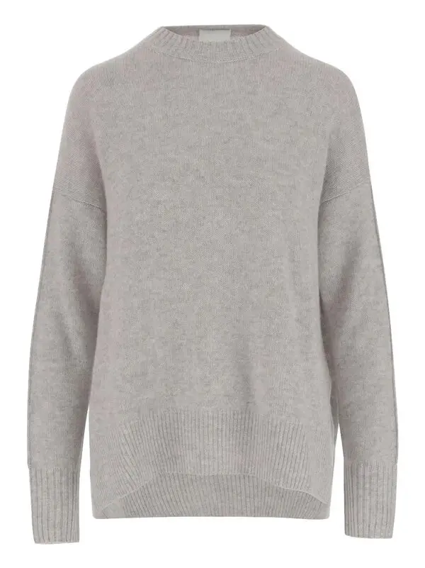 ALLUDE Pullover Sweater - Grey