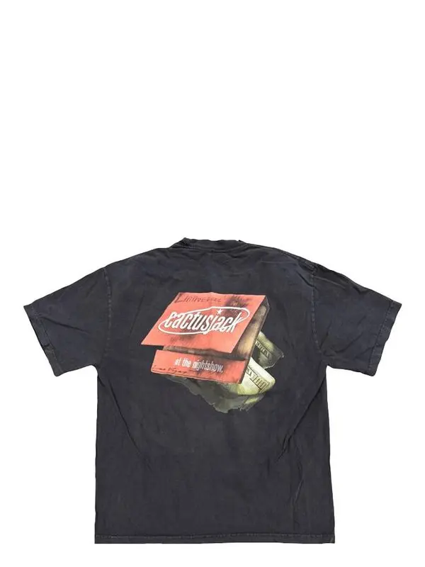 TRAVIS SCOTT Nightshow Match Tee Shirt - Black