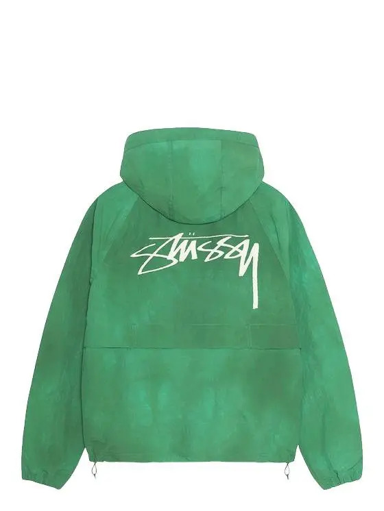 StÜssy Beach Wave Dye Shell Jacket - Pine