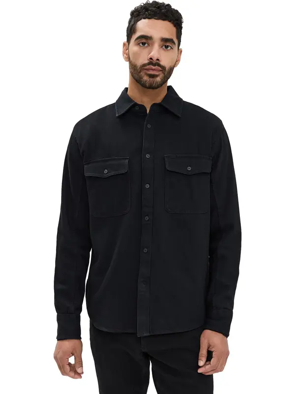 Rag & Bone Denim Engineered Jack Shirt - Black