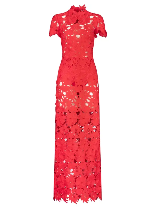 Silvia Tcherassi Taiana Maxi Dress - Red