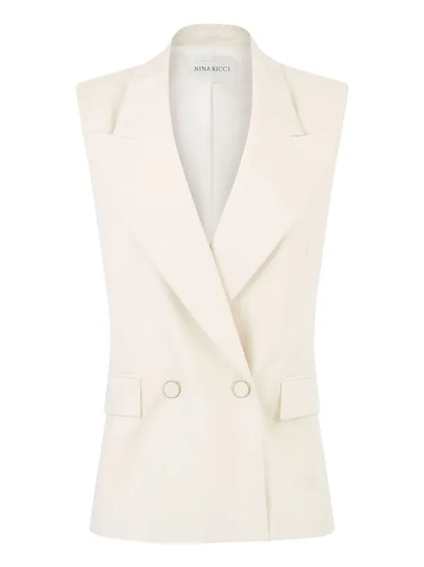 Nina Ricci Double-breasted Waistcoat - Neutrals