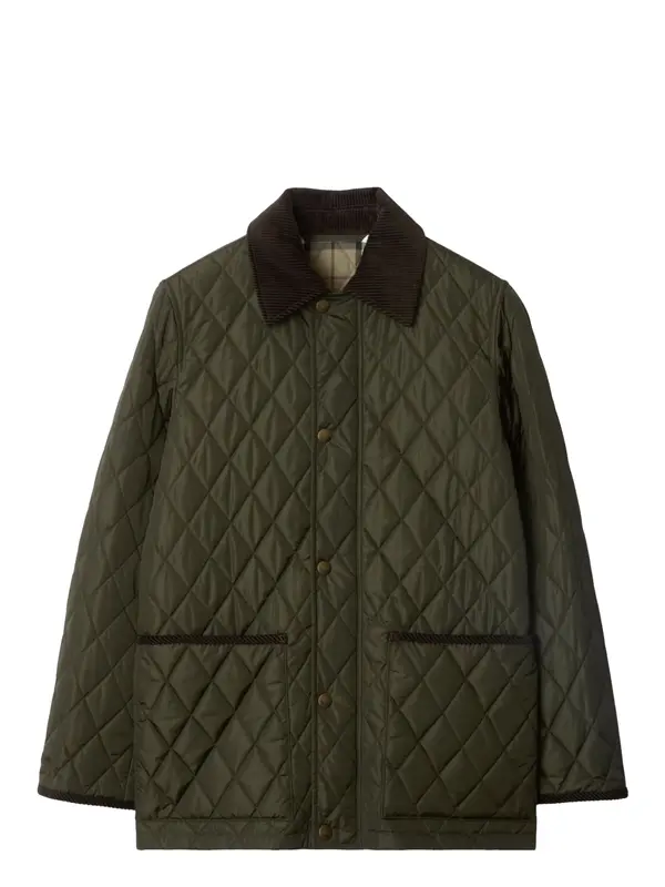 Burberry Quilted Jacket - Green