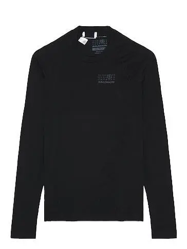 MAISON MARGIELA X Salomon Long-sleeved Top - Deep Black