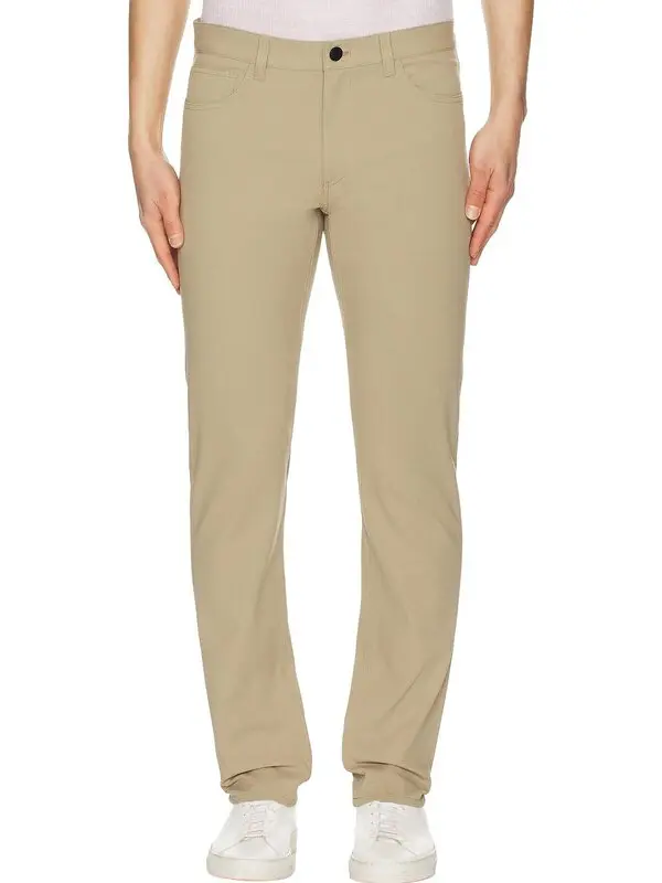 Theory Raffi Neoteric Twill Pant - Bark