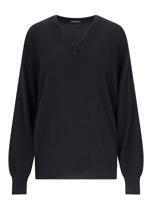 CANESSA Cashmere Jumper - Black