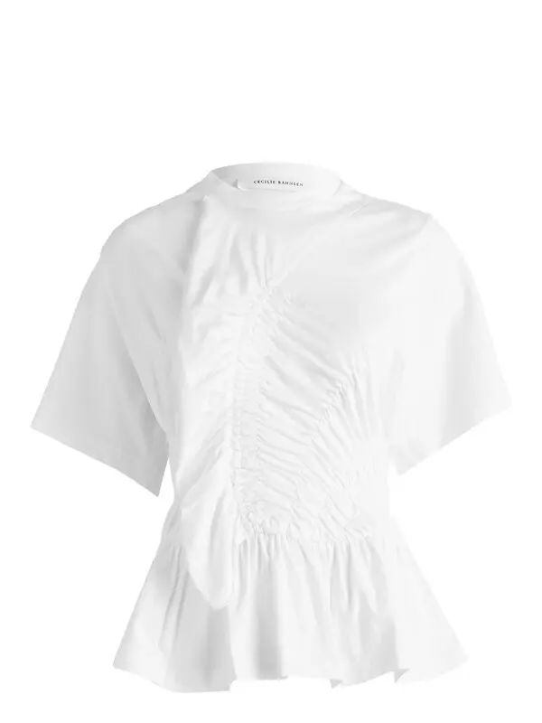 Cecilie Bahnsen Ace Top - White