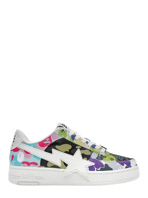 BAPE A Bathing Ape Sta Os What The Sneakers - White