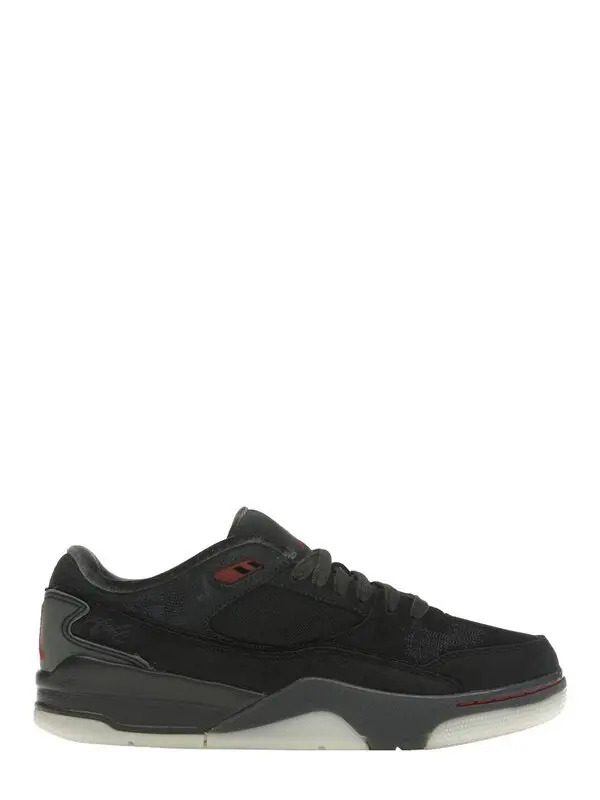 JORDAN Flight Court Who Decides War Bred Sneakers - Black/varsity Red/off Noir