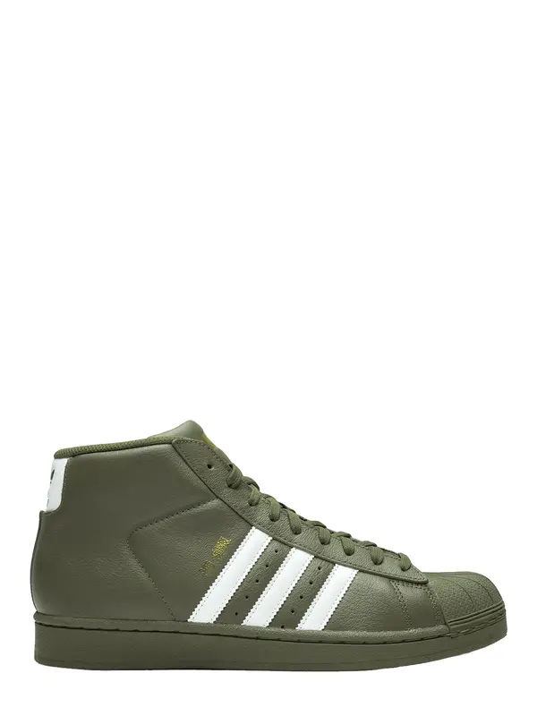 Adidas Pro Model Hi-top Sneakers - Green