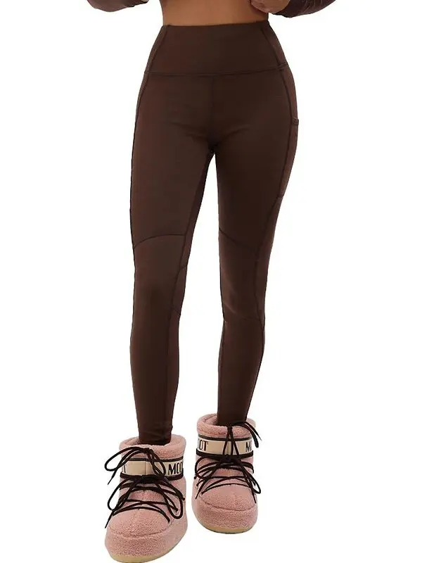 HALFDAYS Hallie Leggings - Spiked Cocoa