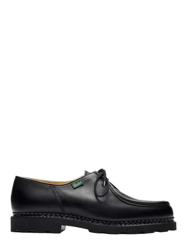Paraboot Leather Lace-up Shoe - Noire-lis Noir
