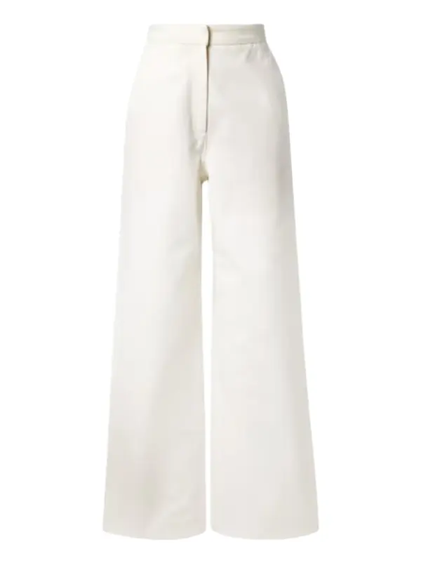 FFORME Strider High-rise Wide-leg Jeans - White
