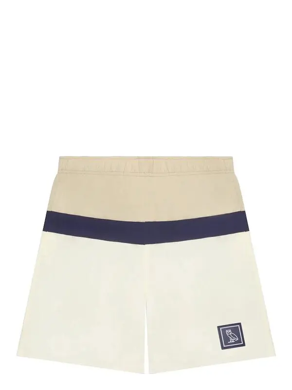 OVO Nylon Banner Shorts - Khaki