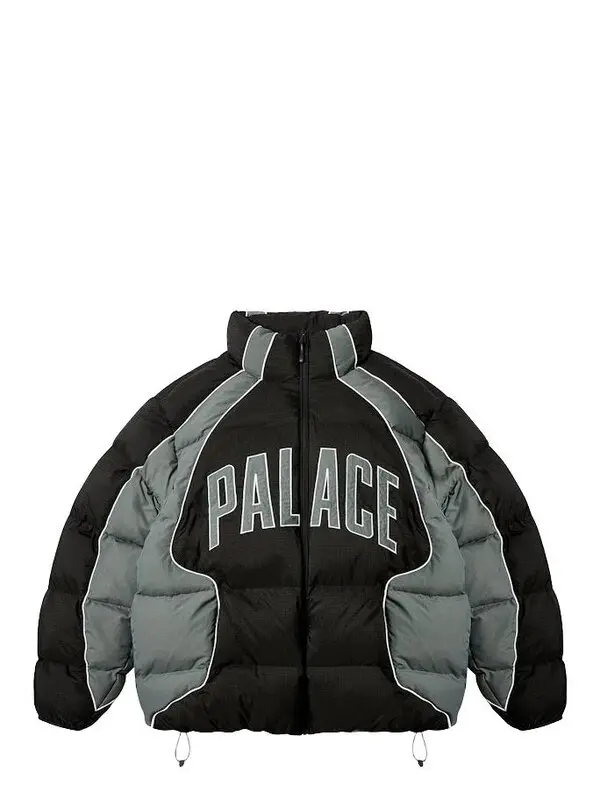 PALACE Sport Mit Puffer Jacket - Black/concrete Grey