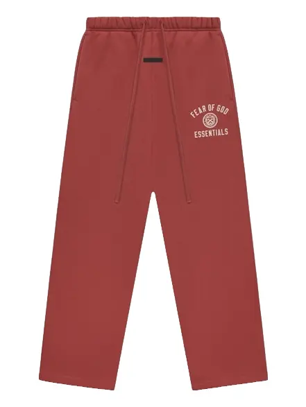 Fear Of God Essentials Fleece Relaxed Sweatpant - Crimson