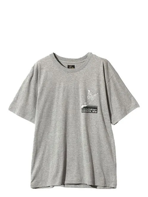 HIDDEN NY X Needles T-shirt - Grey