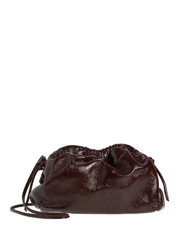 MANSUR GAVRIEL Mini Cloud Clutch - Oxblood
