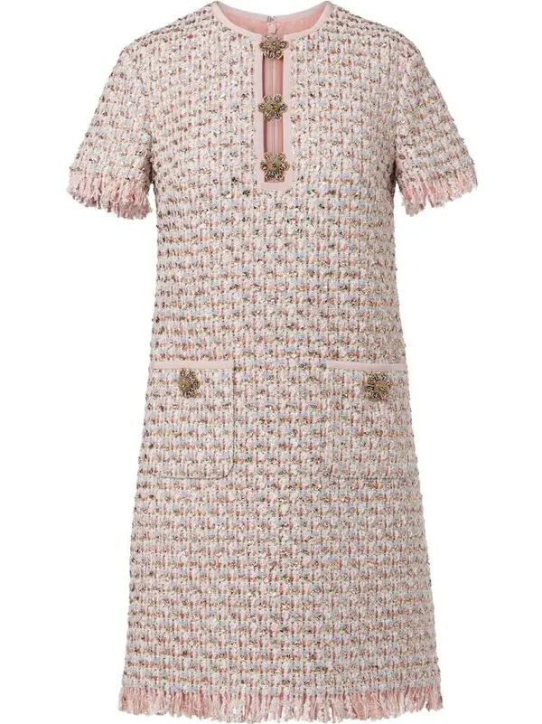 Valentino Garavani Embellished Minidress - Multicoloured