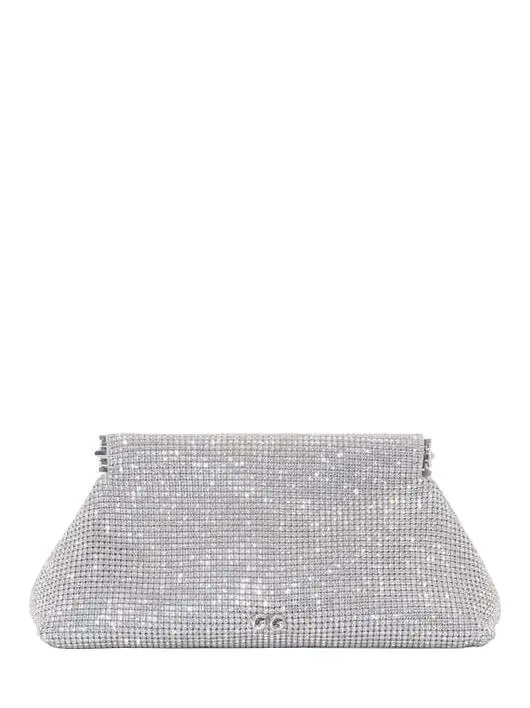 Cult Gaia Mini Lillia Raffia Clutch - Clear