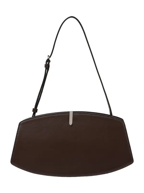 Savette Florence Small Leather Shoulder Bag - Brown