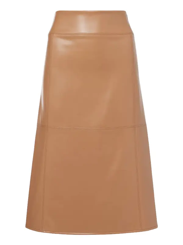 Max Mara Volonta High-rise Midi Skirt - Beige
