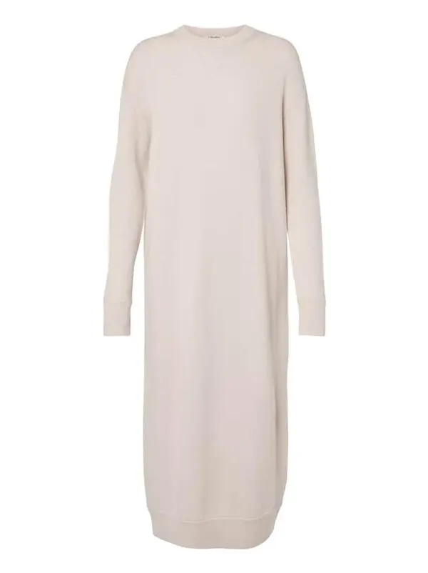 Max Mara Wool And Cashmere Sweater Dress - Beige