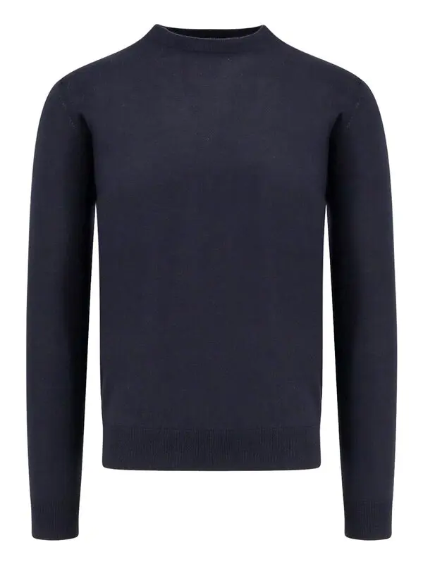 Alpha Studio Silk And Cashmere Sweater - Blue