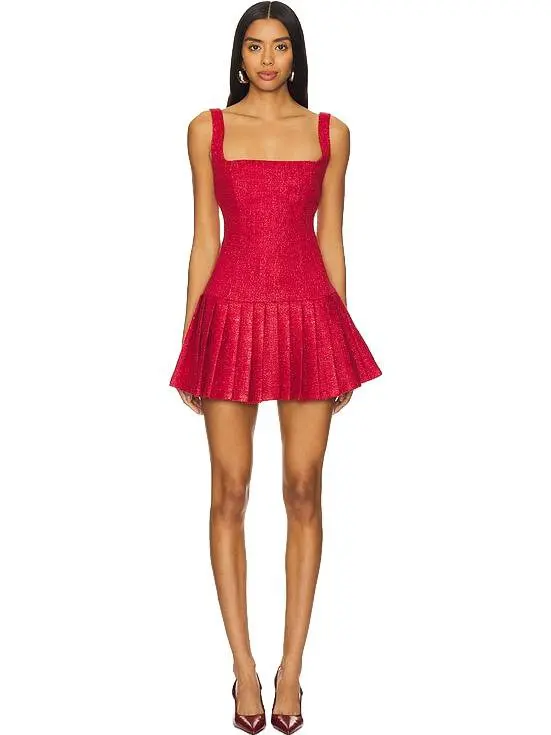 MORE TO COME Gwyneth Mini Dress - Red