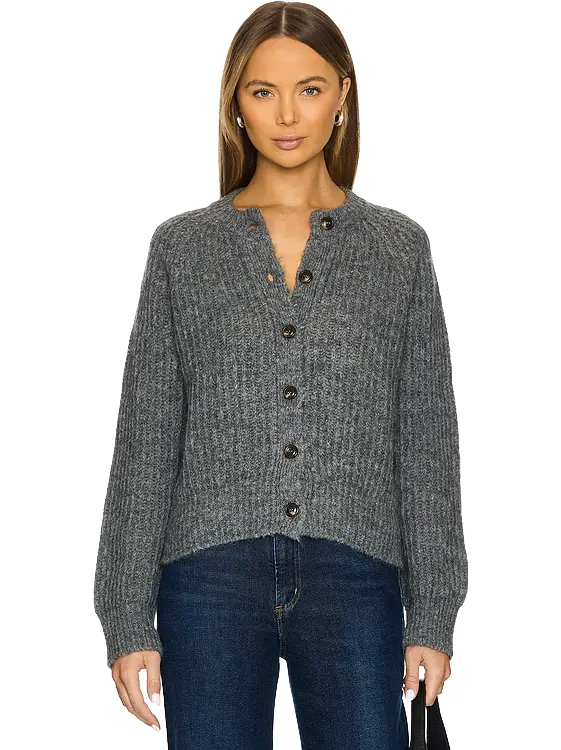 SAMSOE SAMSOE Salayla Cardigan - Grey Melange