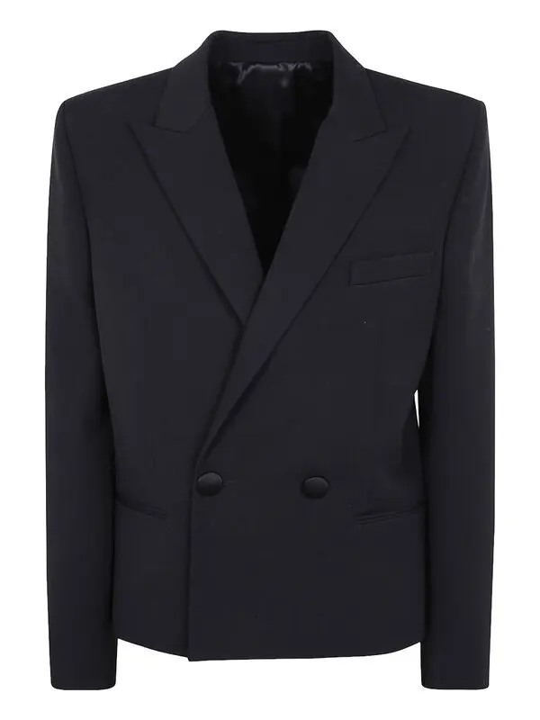 Balmain Gdp 2 Btn Spencer Jacket - Black