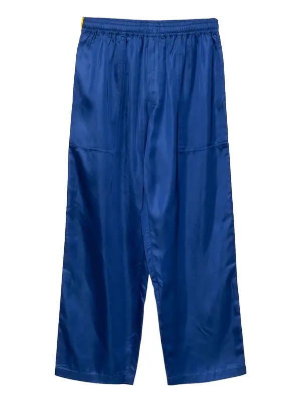 BODE Satin Track Pants - Blue