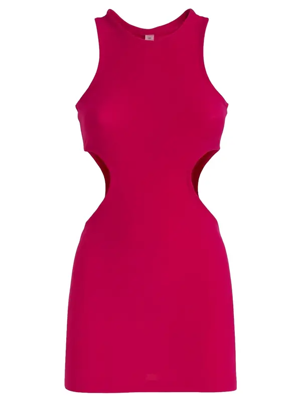 REINA OLGA Cut-out Mini Dress - Pink