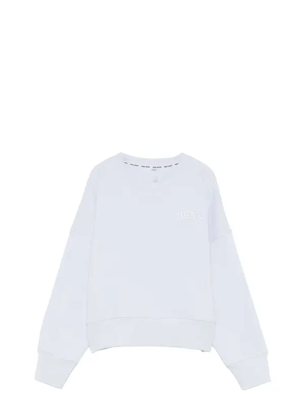 Dkny Embroidered Sweatshirt - Blue