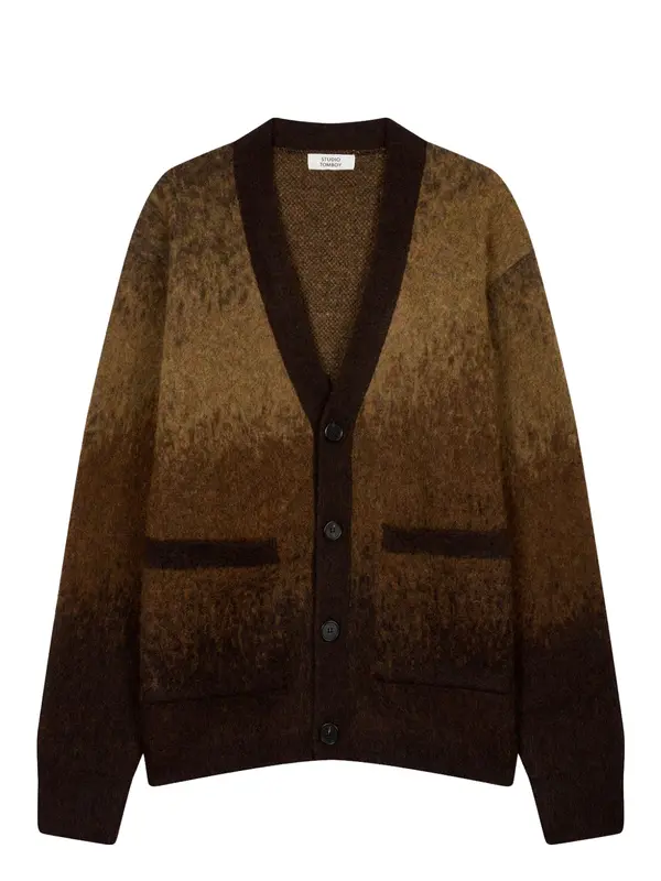 STUDIO TOMBOY Gradation Cardigan - Brown