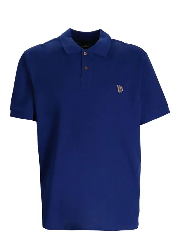 Paul Smith Zebra Polo Shirt - Blue