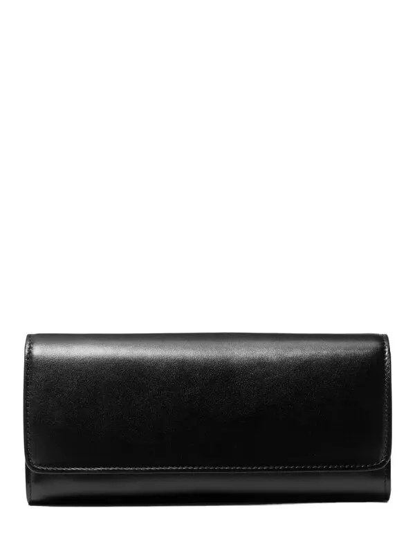 Michael Kors Cate Leather Clutch - Black