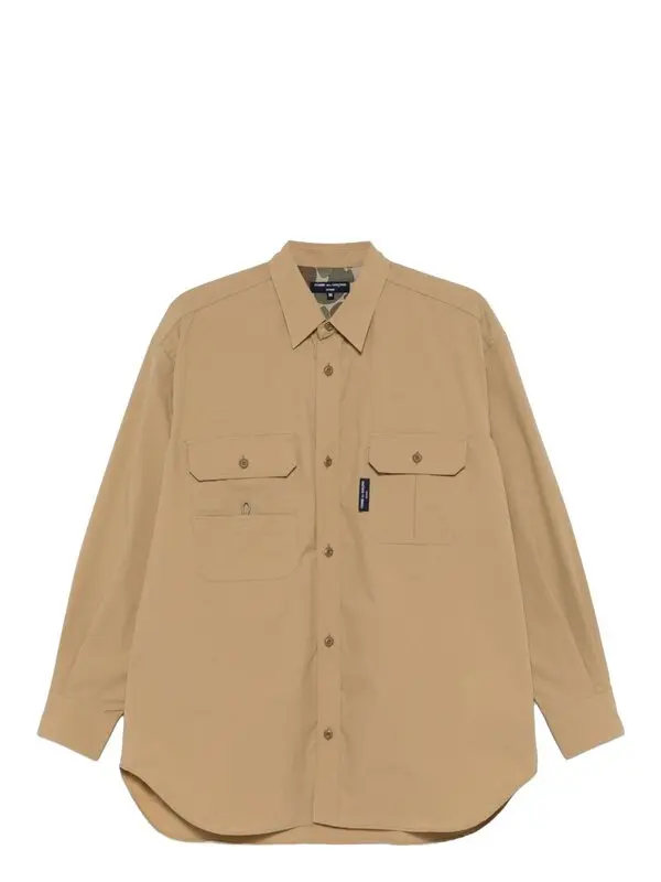 Comme Des Garçons Long-sleeve Shirt - Brown