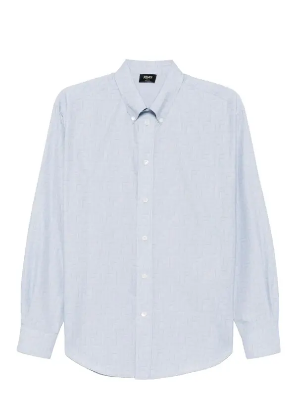 Fendi Cotton Shirt - Blue