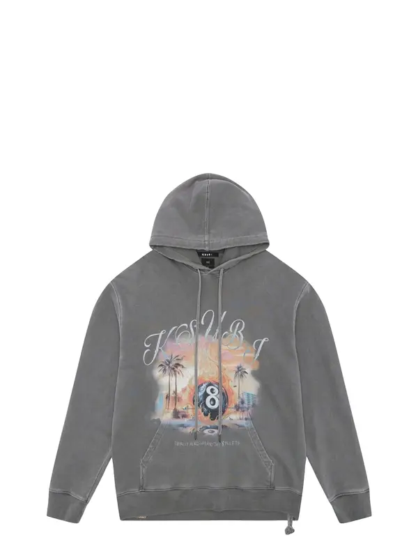 Ksubi World Order Biggie Hoodie - Grey