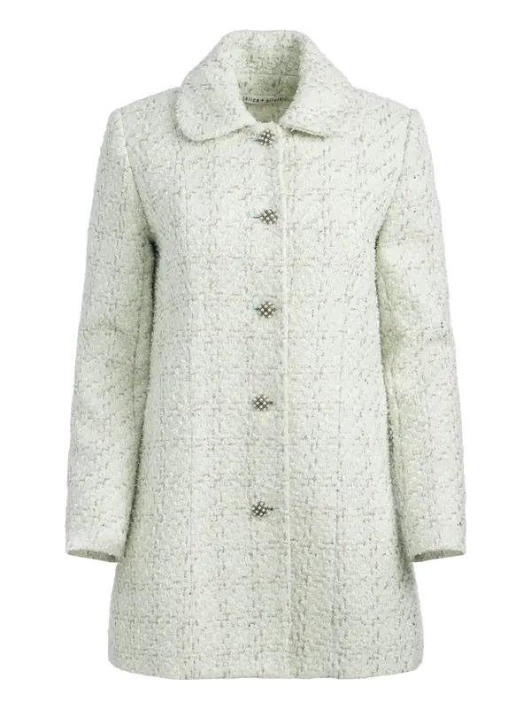 Alice + Olivia Purcell Coat - Green