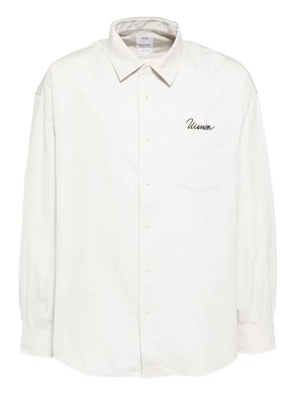 Visvim Embroidered Shirt - Grey