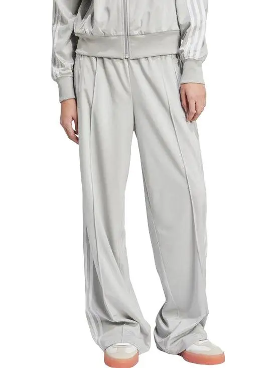 ADIDAS ORIGINALS Adicolor Classic Firebird Loose Fit Recycled Polyester Track Pants - Grey